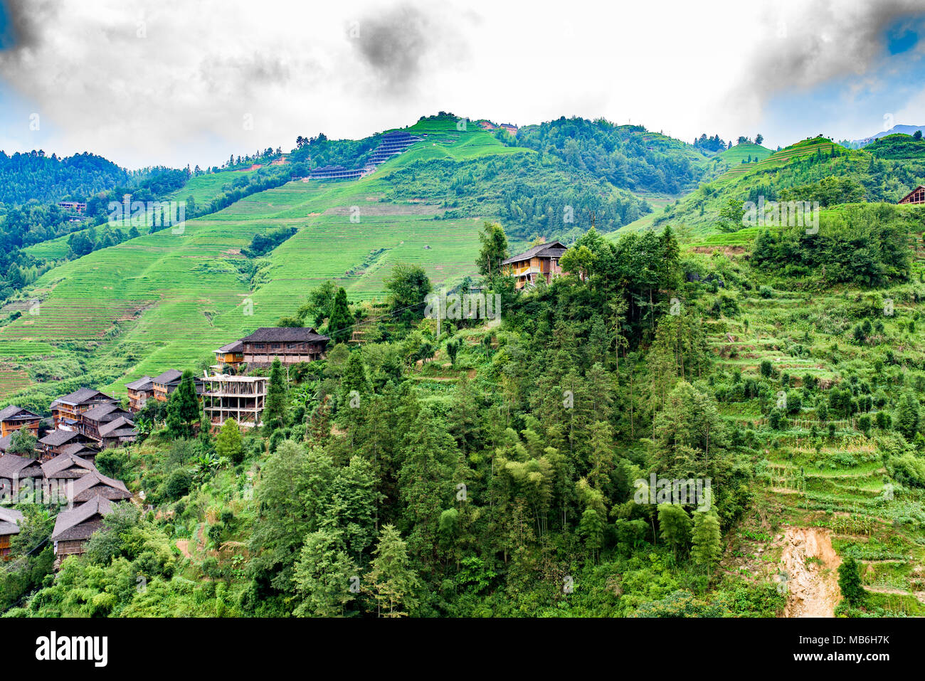 Longsheng Rice Terraces in China Stock Photo - Alamy