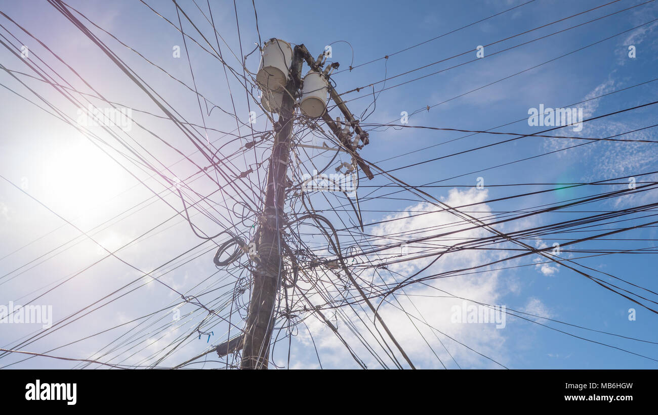 Power lines in vietnam hi-res stock photography and images - Alamy
