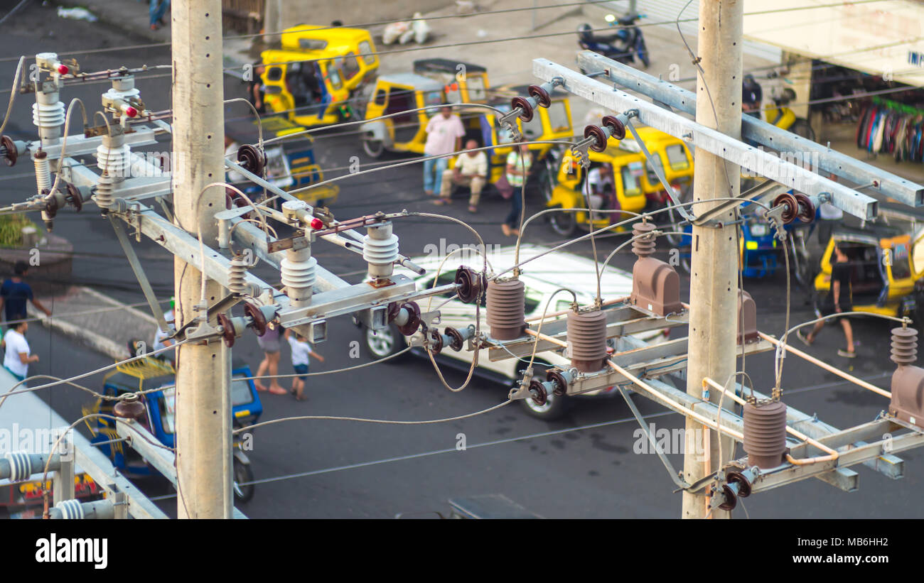 Philippines electricity hi-res stock photography and images - Alamy