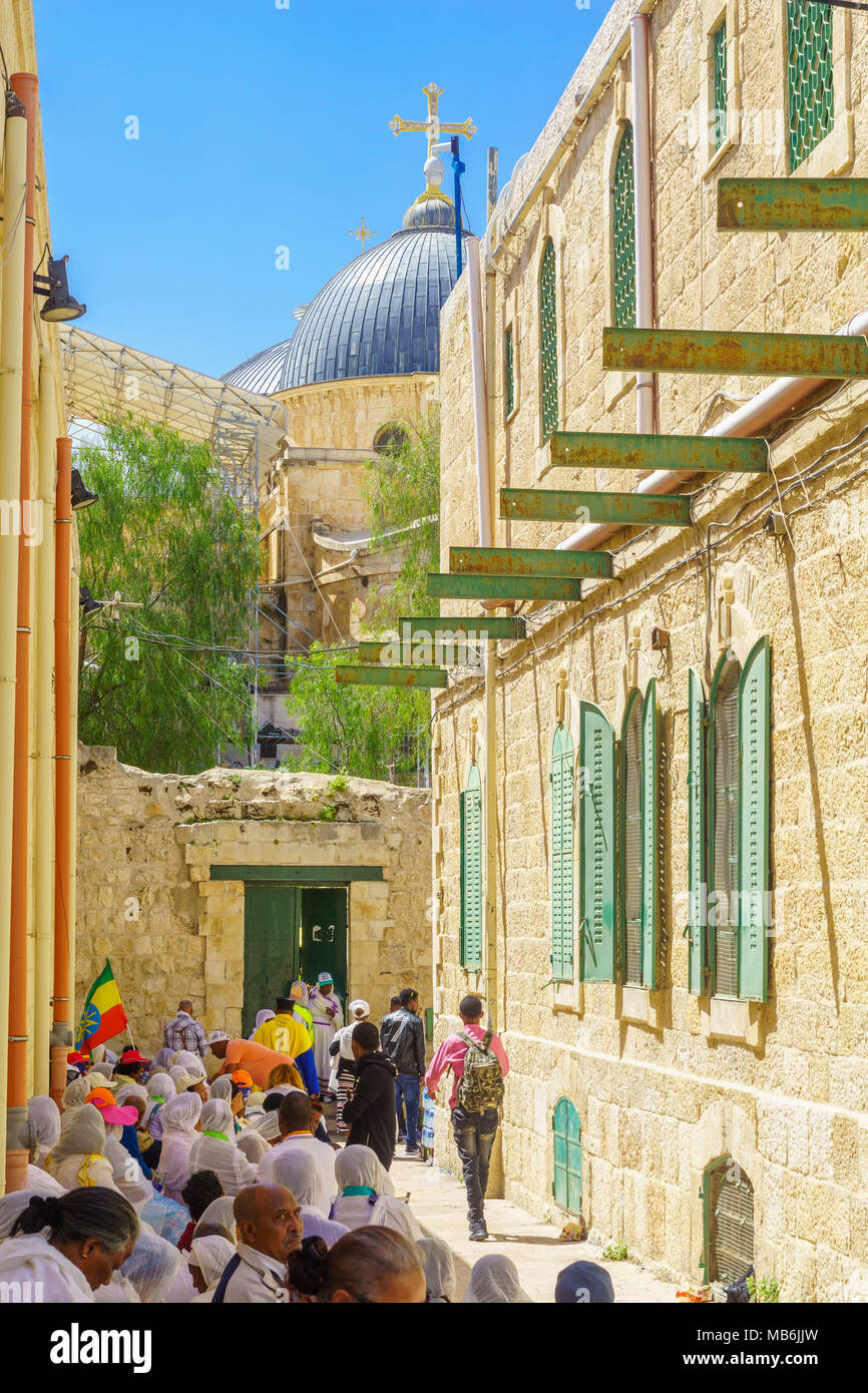 Medieval pilgrims jerusalem hi-res stock photography and images - Alamy