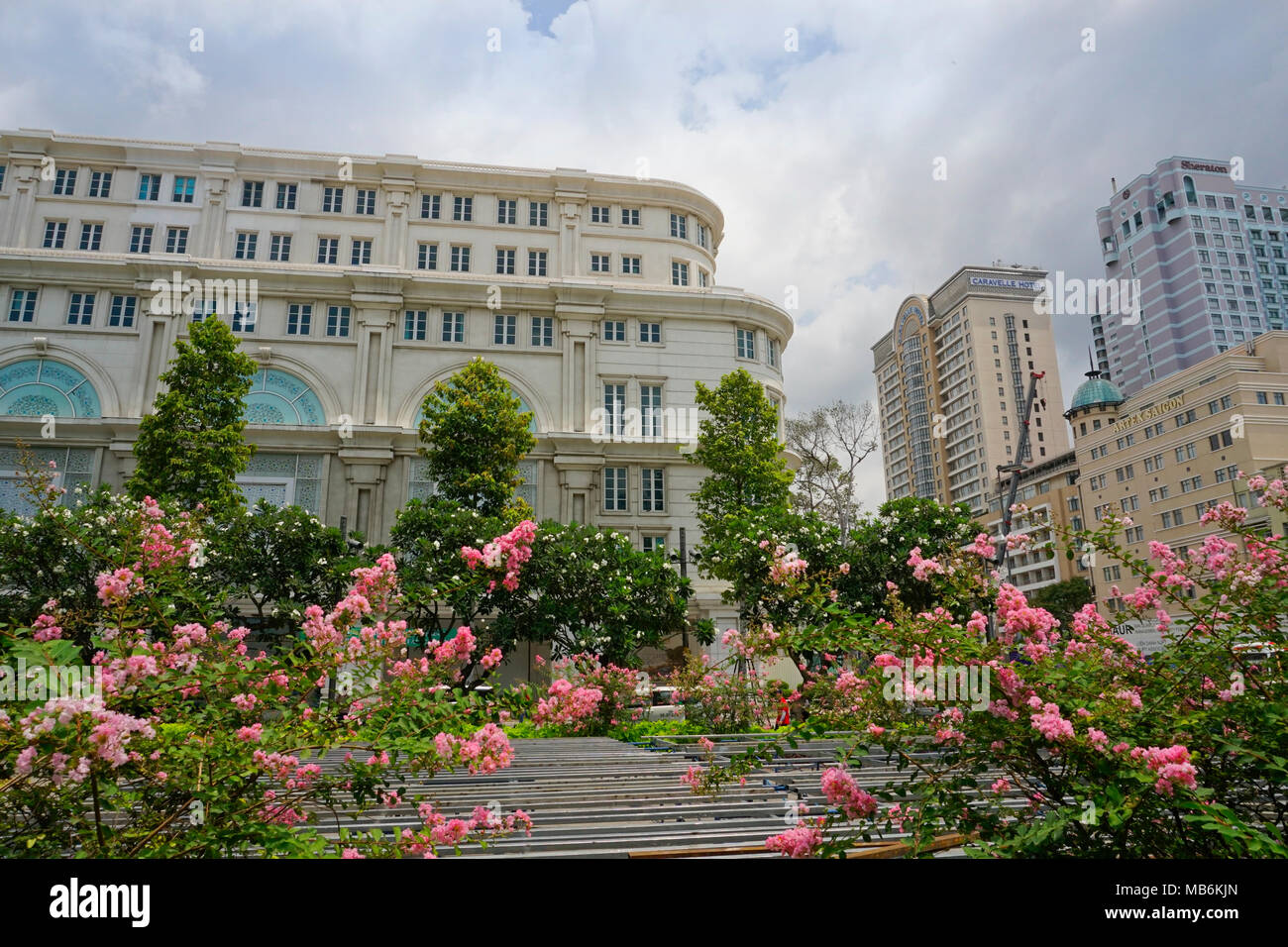 Union Square building in Ho Chi Minh City, Saigon, Vietnam Stock Photo ...