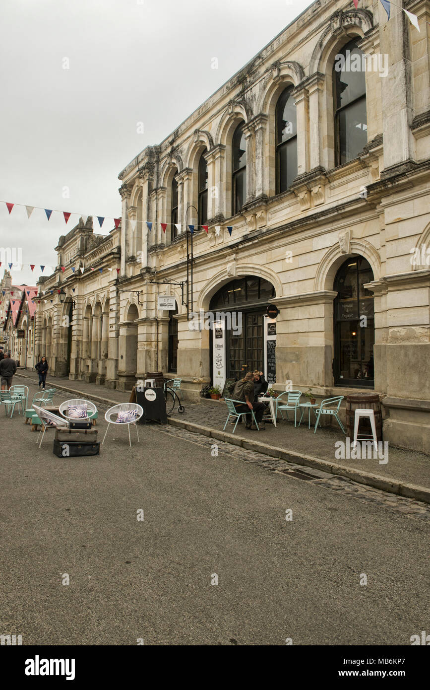 Oamaru's historic Victorian precinct, Oamaru, New Zealand Stock Photo ...
