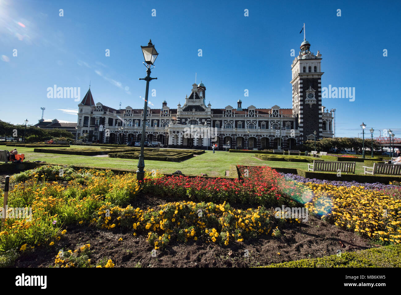 Dunedin railway station hi-res stock photography and images - Alamy