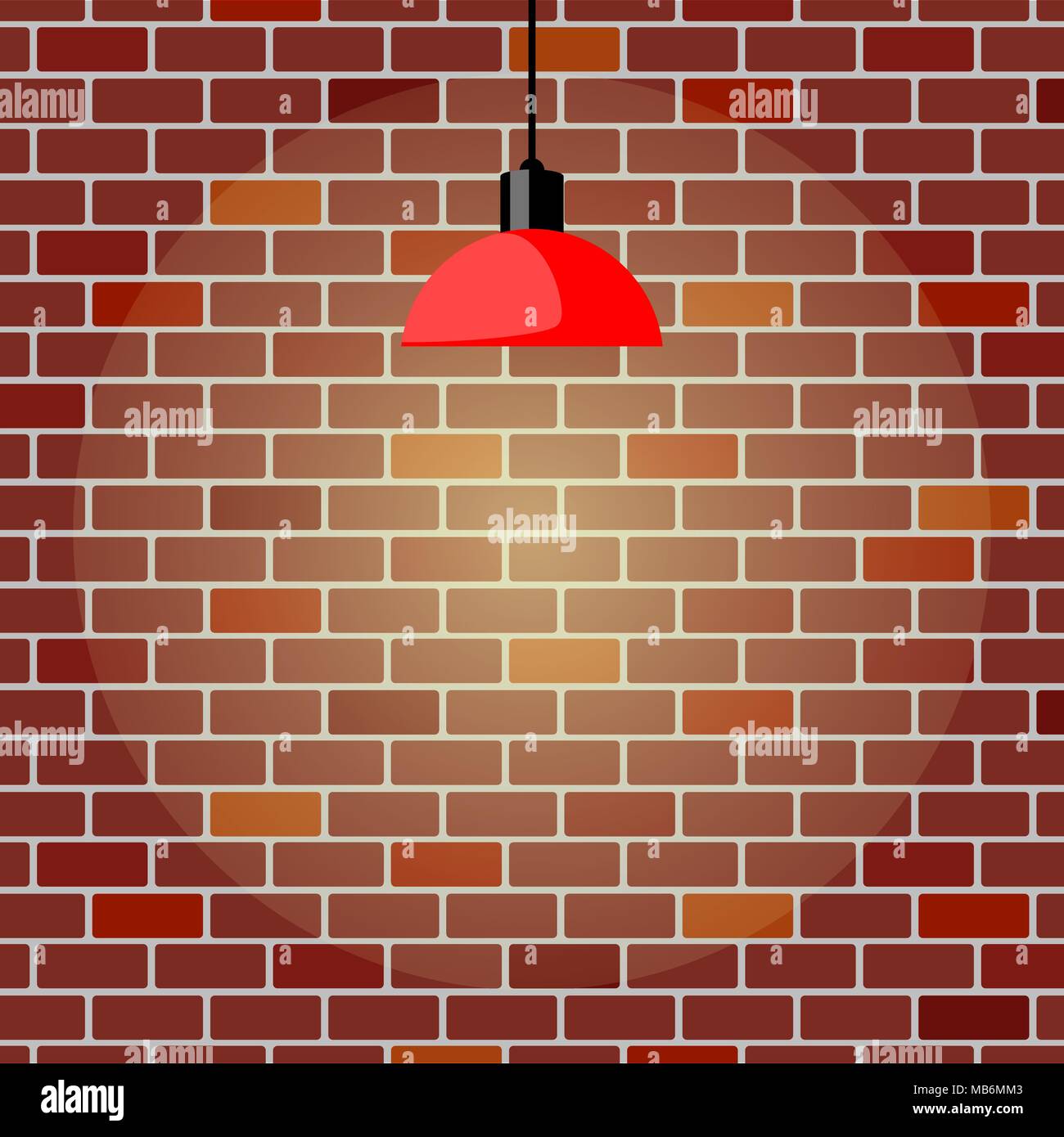 Red brick ceiling brick pattern Stock Vector Images - Alamy