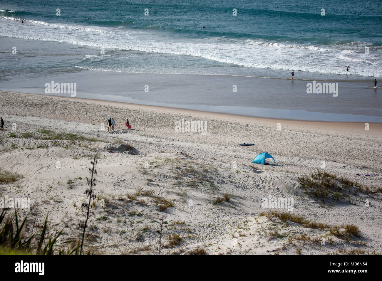 Pakiri beach, New Zealand Stock Photo - Alamy