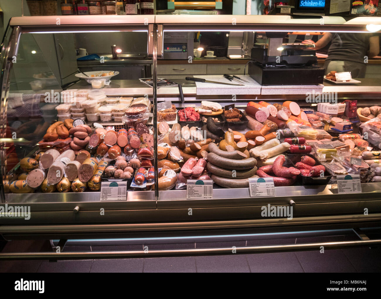 German Butcher Shop High Resolution Stock Photography and Images - Alamy