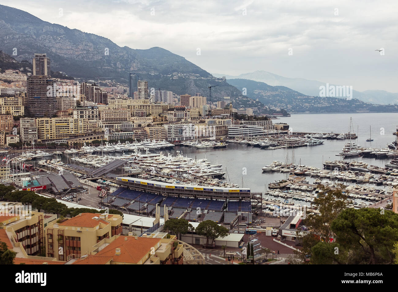 Hills above monaco hi-res stock photography and images - Alamy