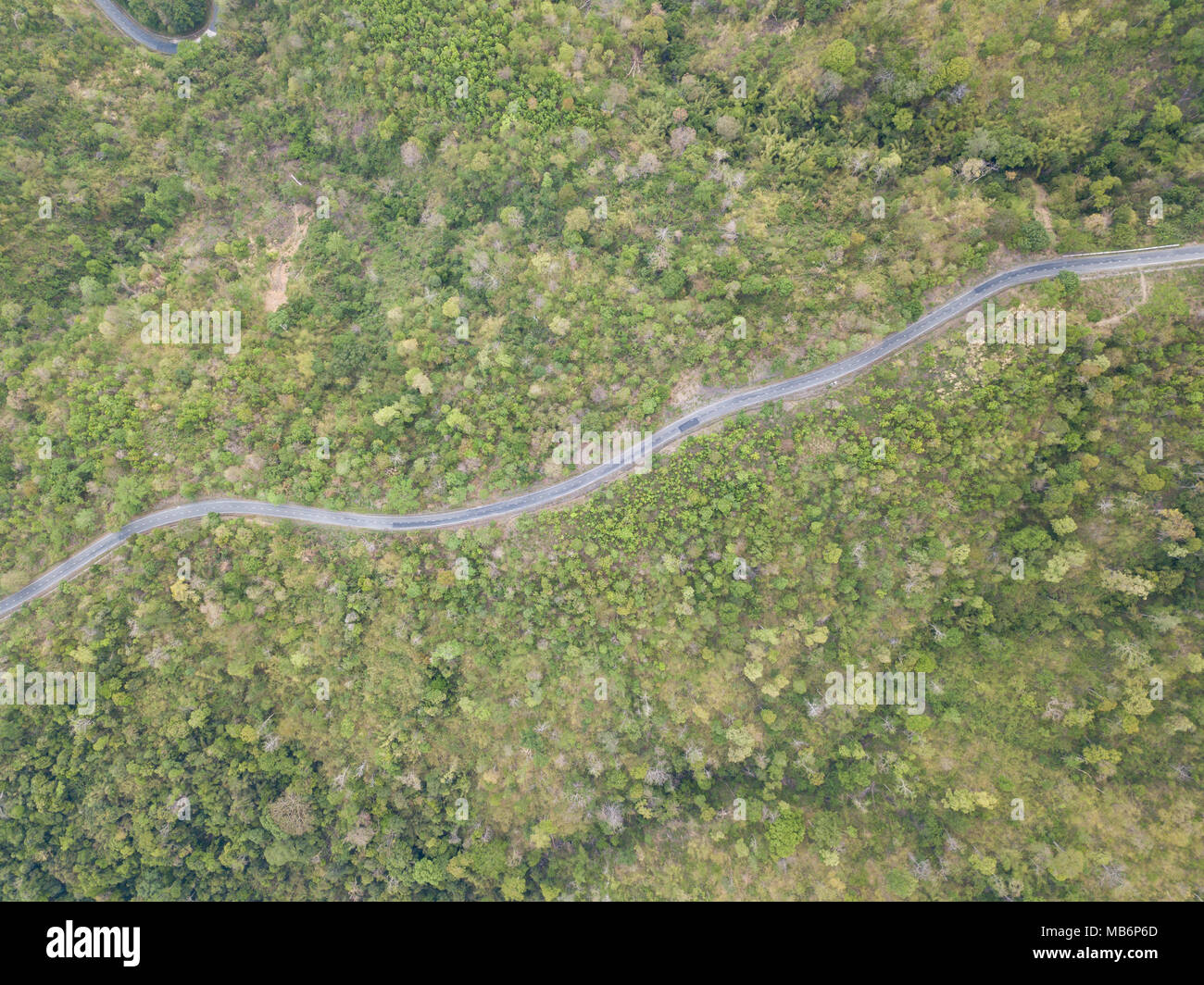 Aerial view from drone. Royalty high quality free stock image of road ...