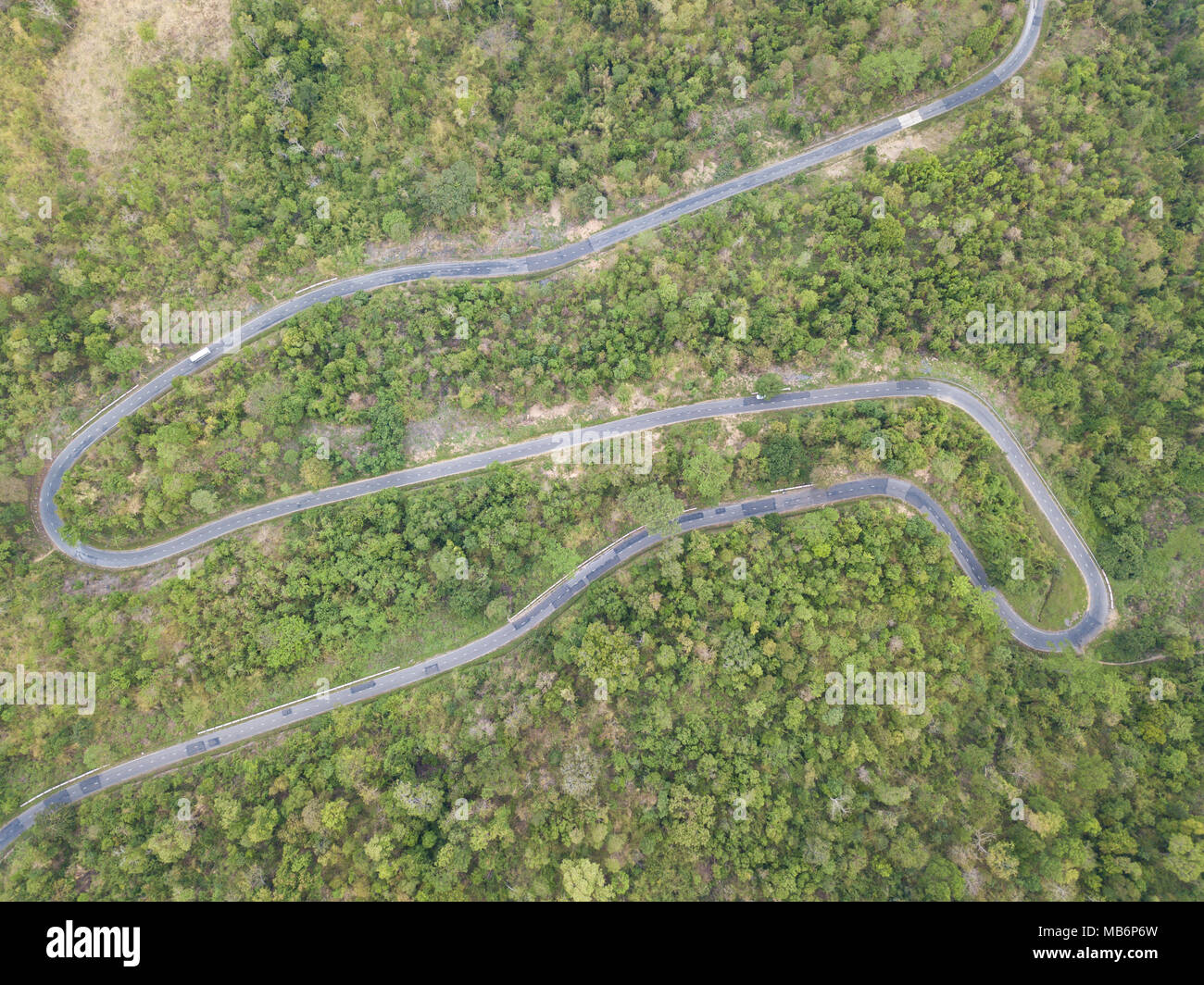 Aerial view from drone. Royalty high quality free stock image of road ...