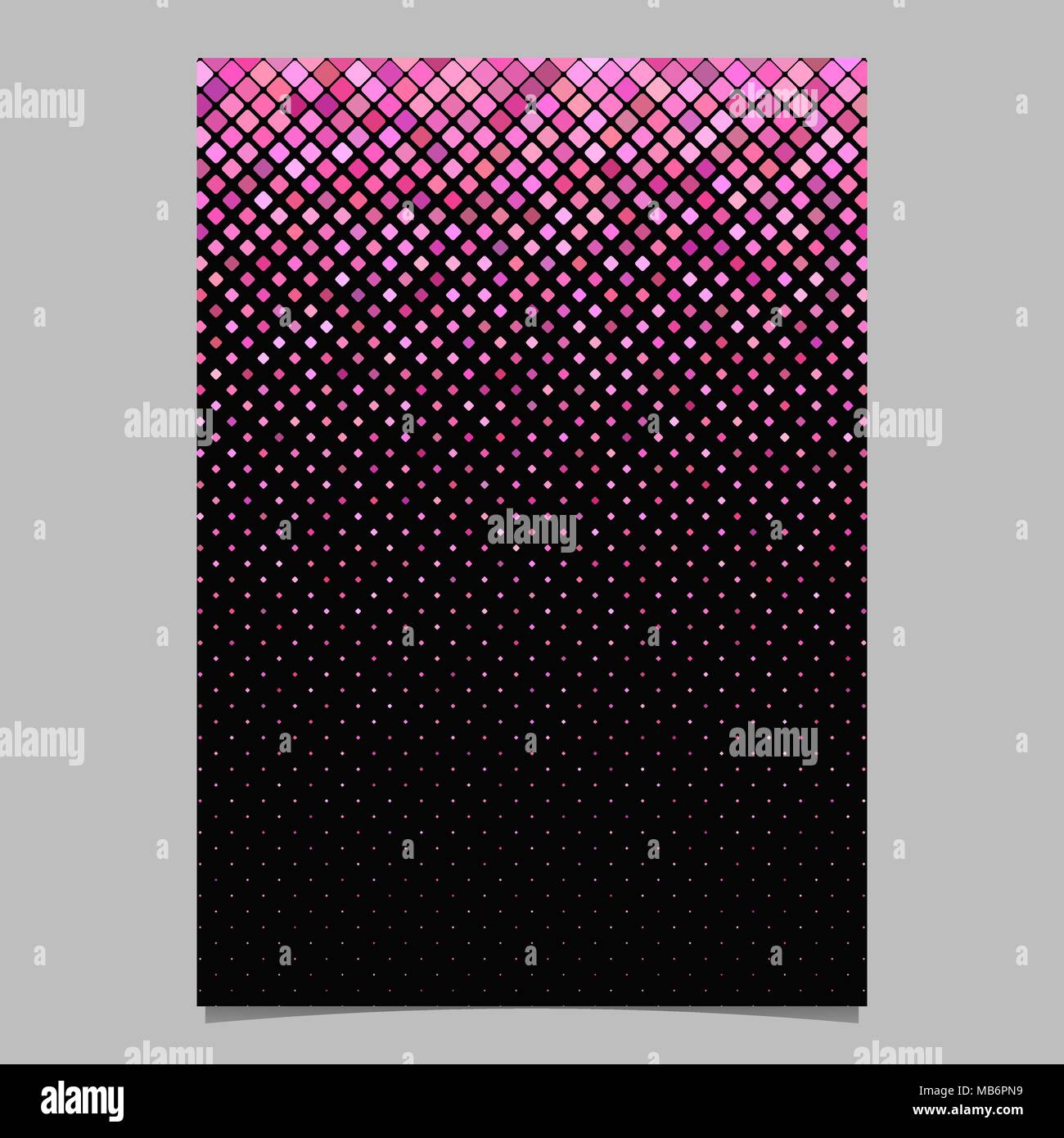 Abstract Rounded Square Pattern Background Brochure Template Stock Vector Image And Art Alamy