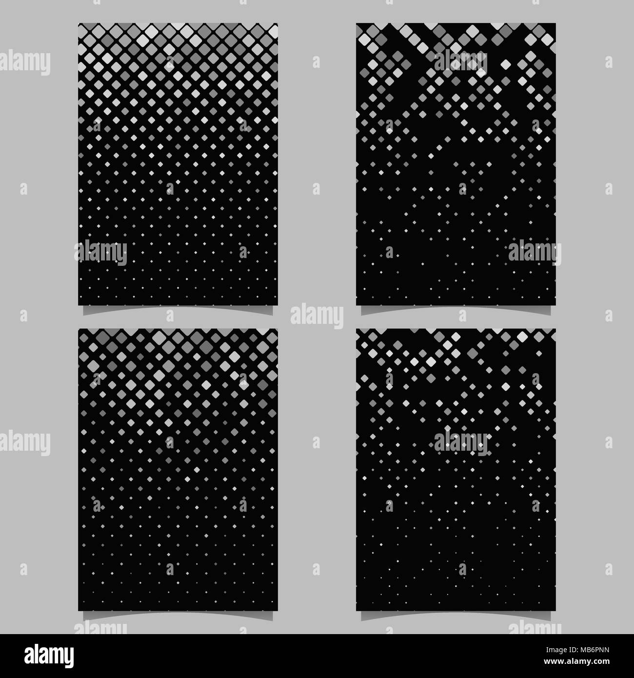 Geometrical diagonal square pattern page template Stock Vector Image ...