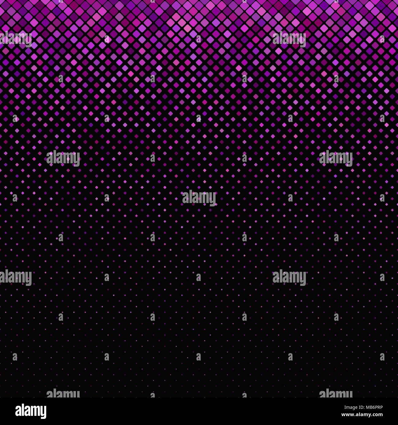 Abstract Diagonal Square Pattern Vector Mosaic Background Design