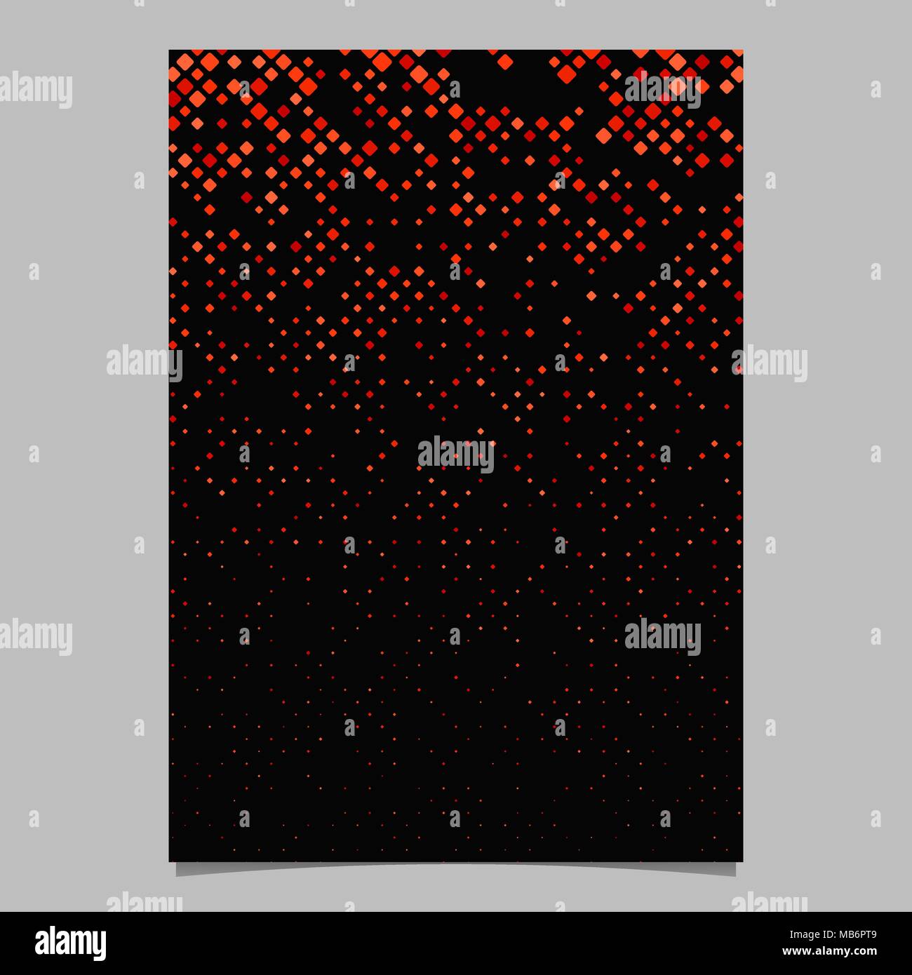 Abstract Diagonal Square Pattern Background Brochure Template Vector Graphic Stock Vector