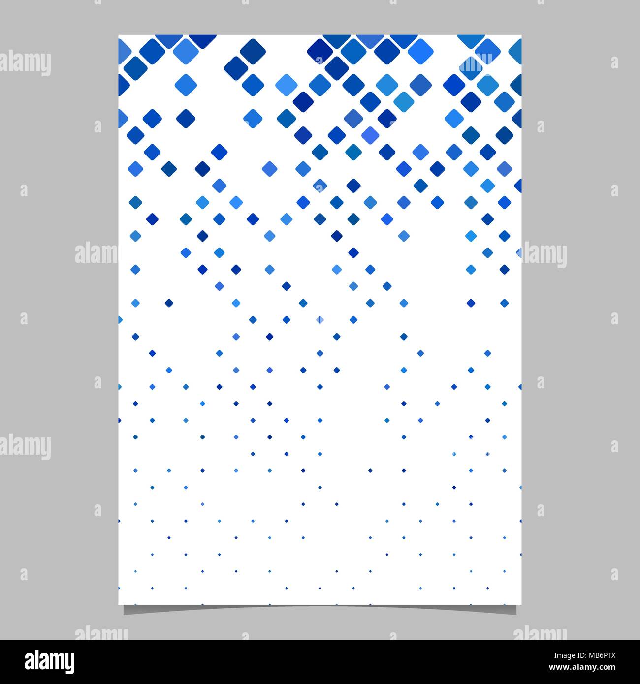 Abstract square pattern brochure template - tile mosaic cover background Stock Vector Image ...