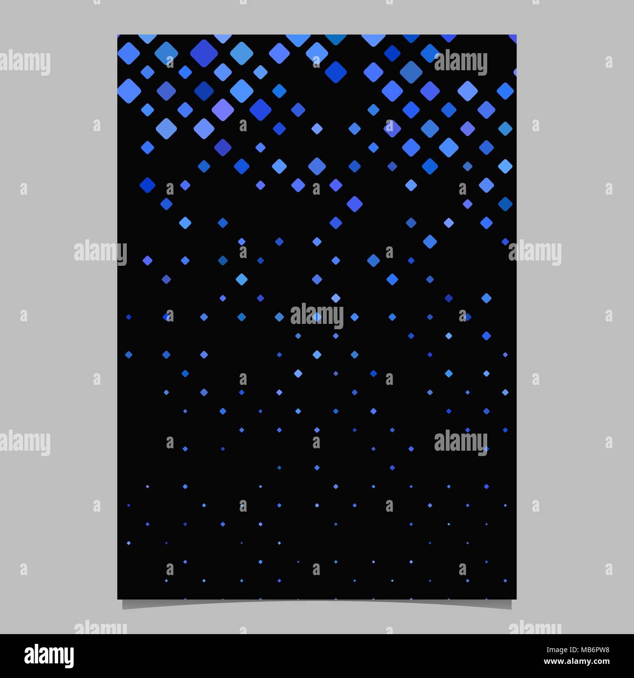 Square Pattern Brochure Template Vector Mosaic Stationery Background Stock Vector Image And Art