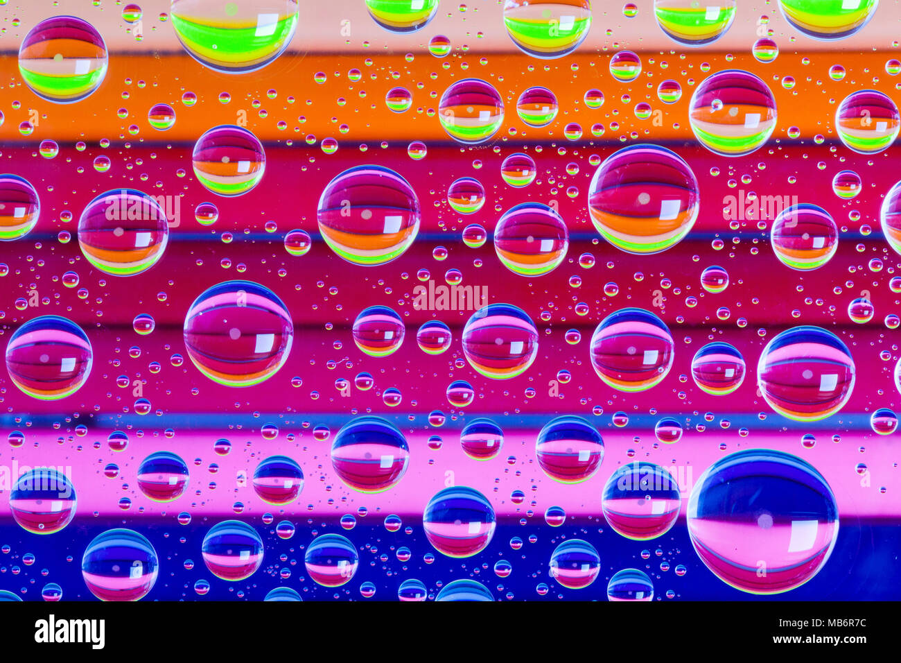 Color abstract background with drops and wooden pencils set Stock Photo ...