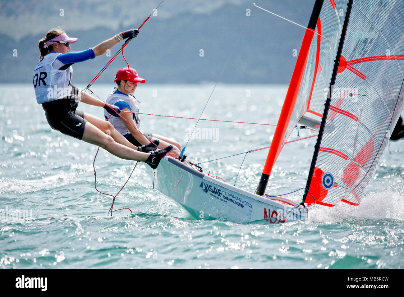 Norway 29er Women Crew NORME9 Maren Edland Norway 29er Women Helm ...