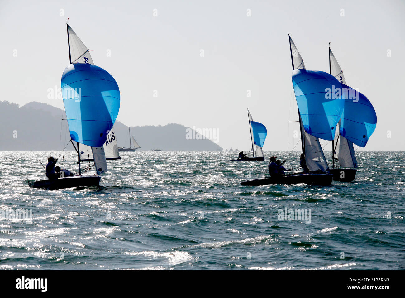 International 420 class dinghy hi-res stock photography and images - Alamy