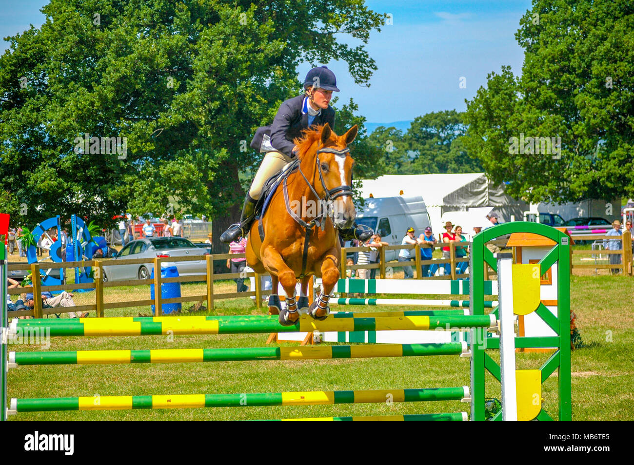 Bolesworth show jumping hi-res stock photography and images - Alamy