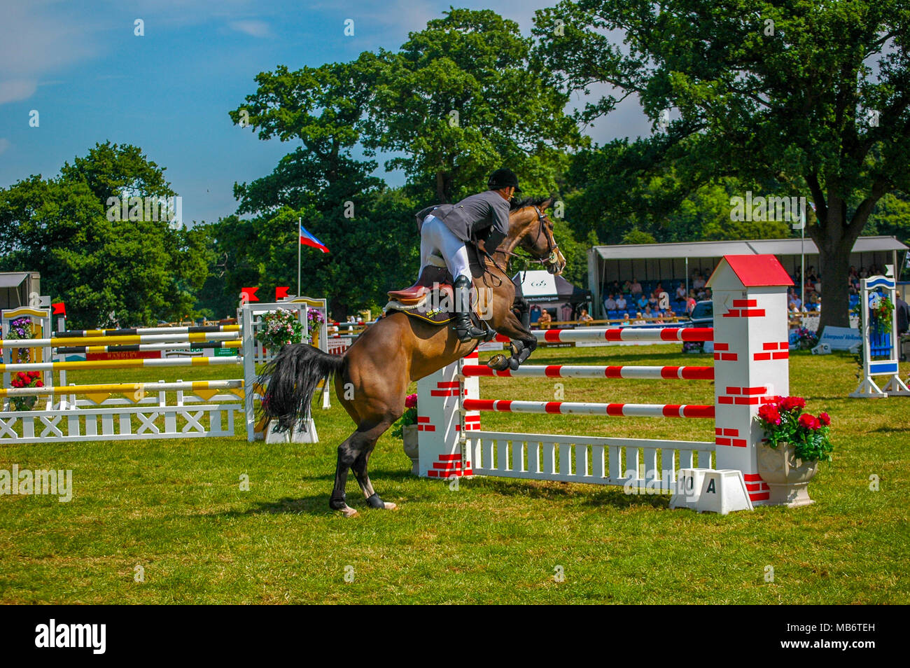 Bolesworth show jumping hi-res stock photography and images - Alamy