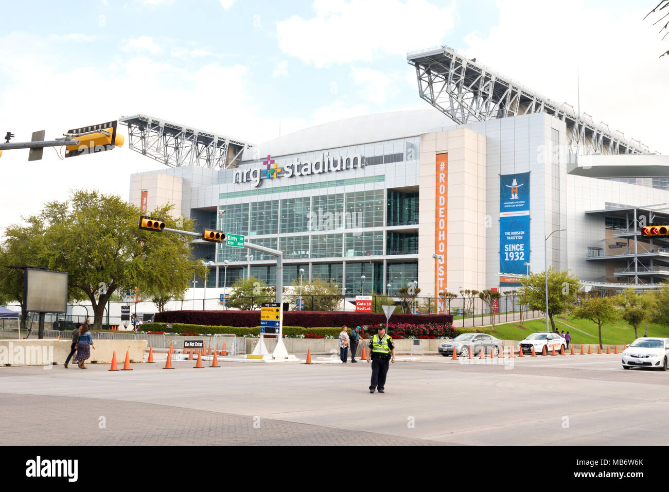 The NRG stadium, Houston, Texas - a large multi purpose stadium ...