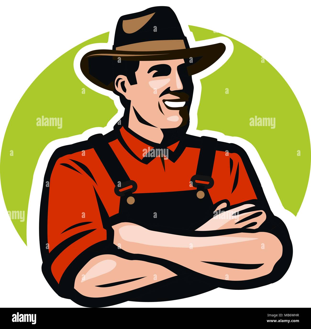 Cap badge insignia Stock Vector Images - Alamy