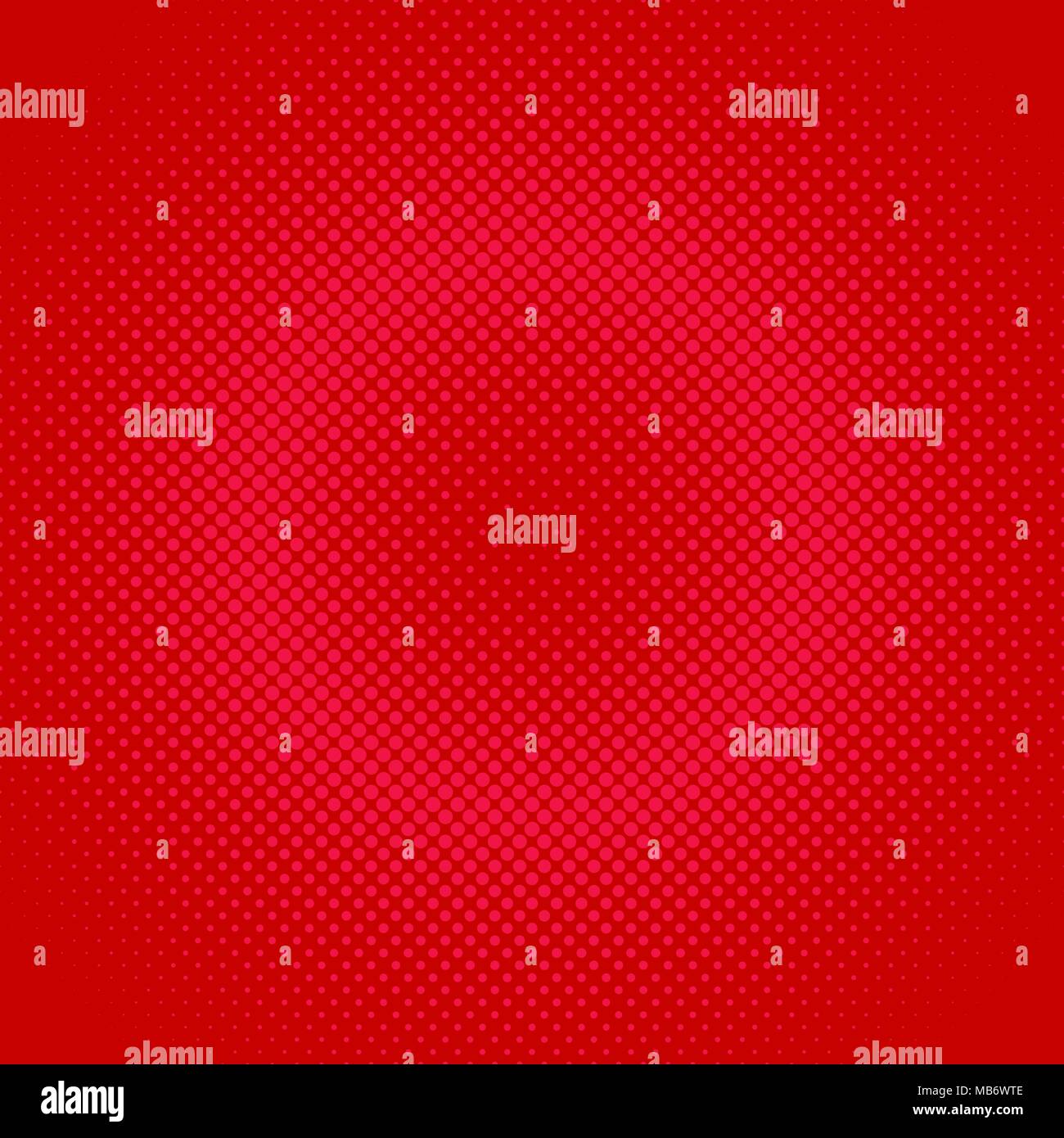 Red halftone dot background pattern template Stock Vector Image & Art ...