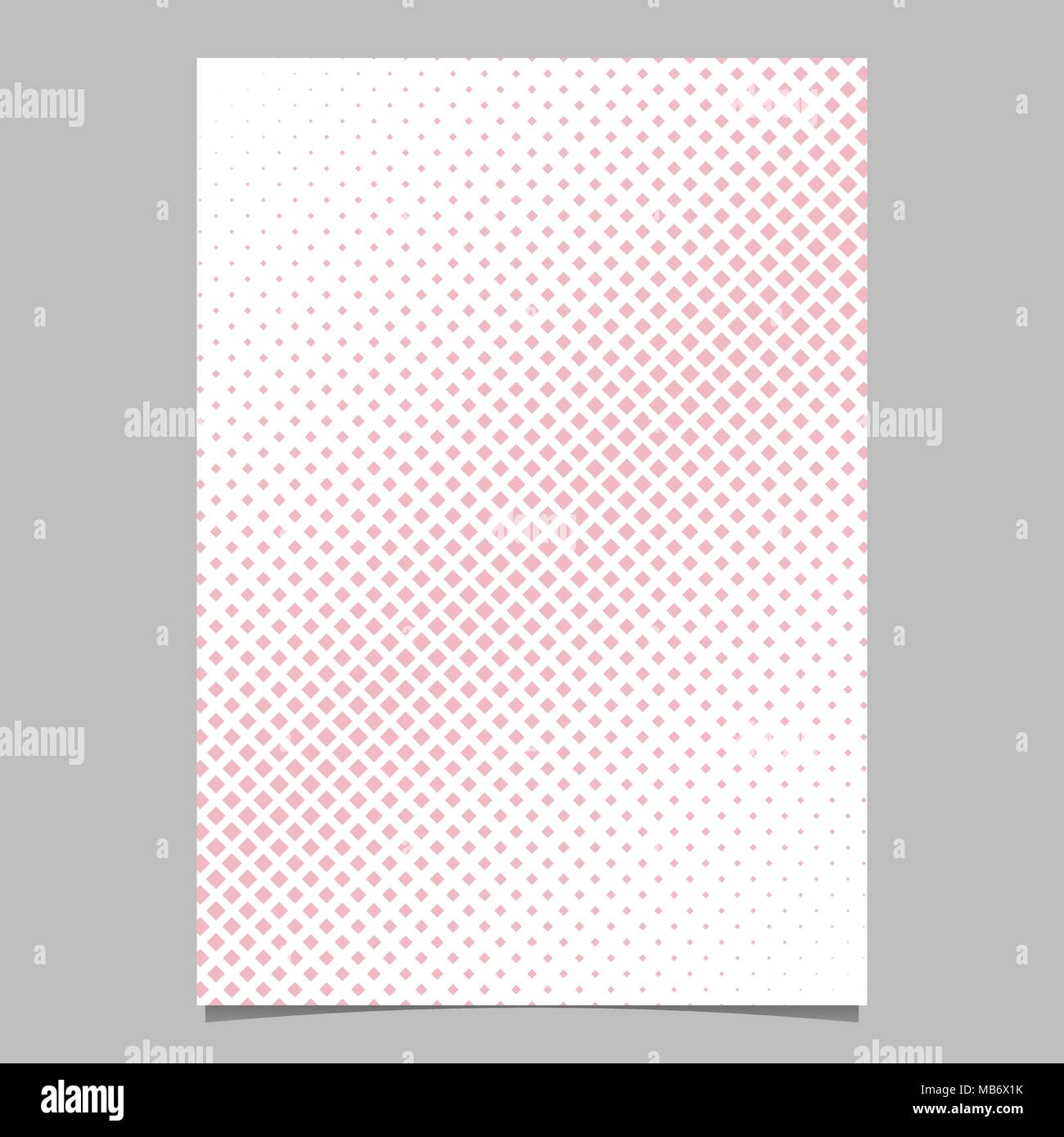 Geometric abstract halftone square pattern background brochure template design Stock Vector ...