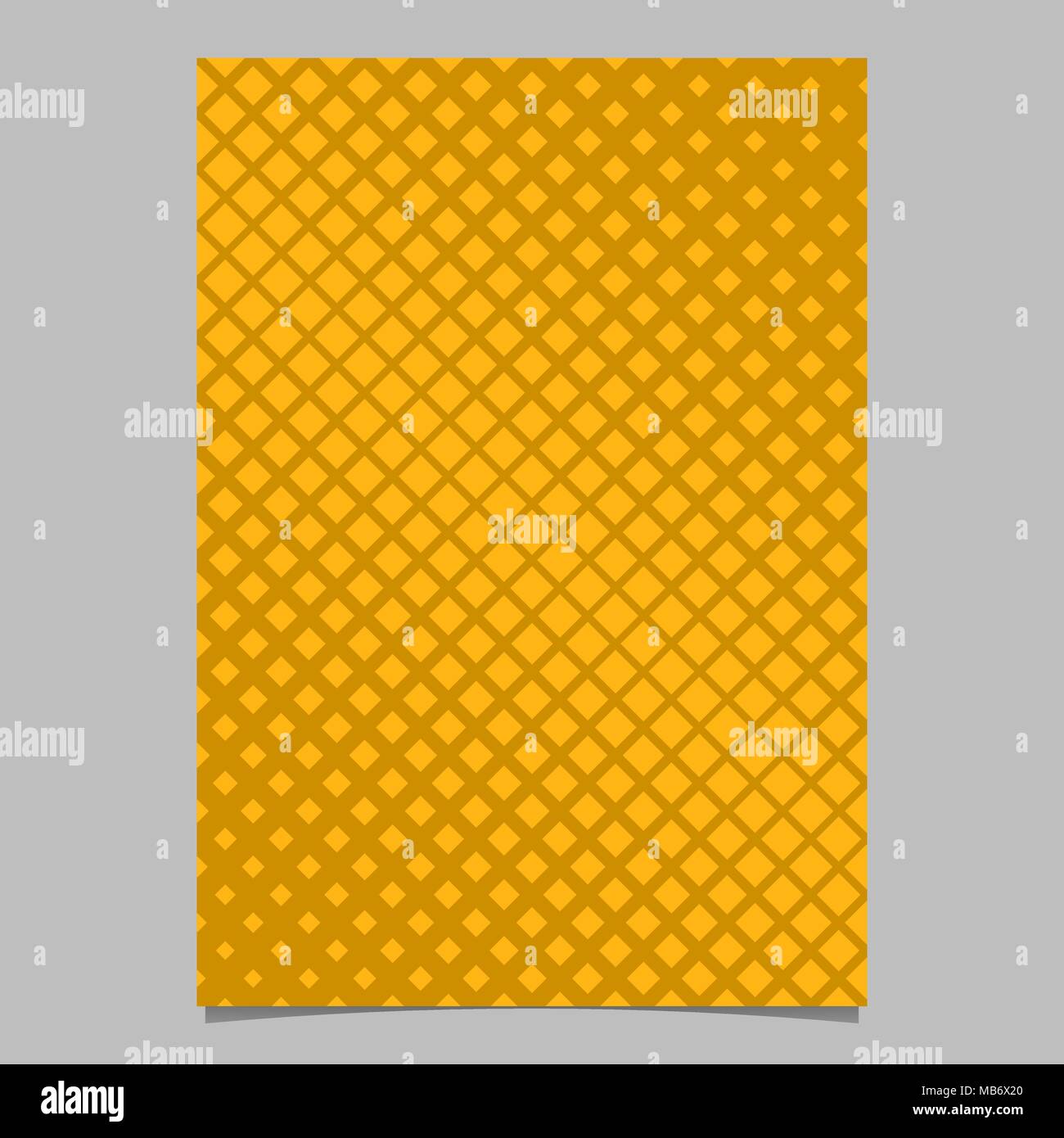 Geometrical Halftone Square Pattern Background Page Template Stock Vector Image And Art Alamy