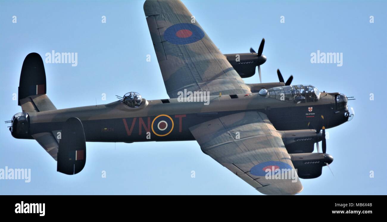 Arvo Lancaster world war two heavy bomber, battle of britain memorial ...