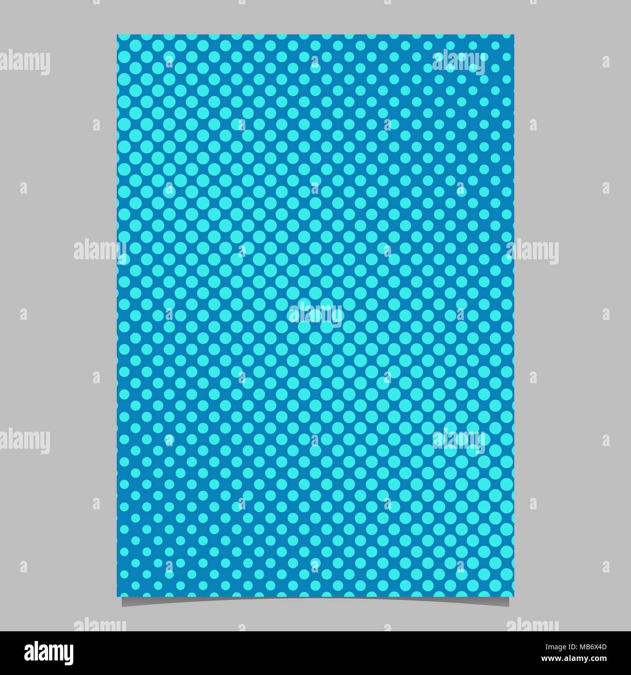 Halftone dot pattern poster background design from diagonal circles ...