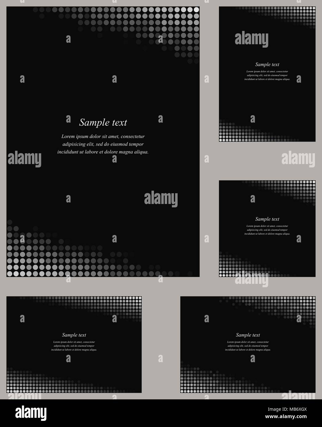 Invitation layout page Stock Vector Images - Alamy