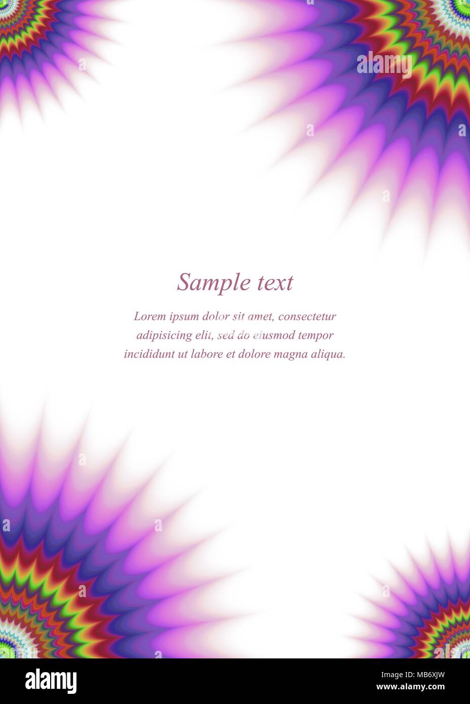 Colorful page corner design template Stock Vector Image & Art - Alamy