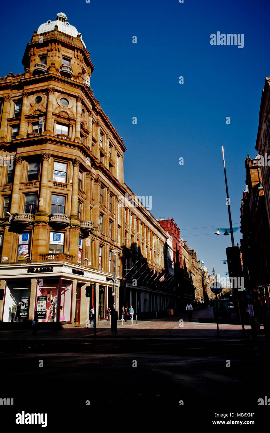 Waterloo street glasgow hi-res stock photography and images - Alamy