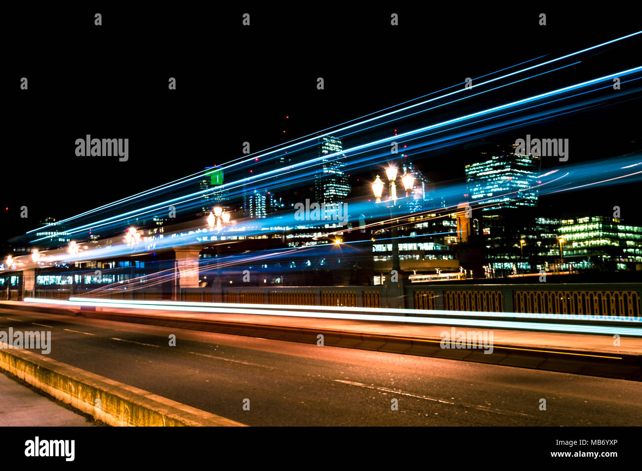 Long exposure shot busy street hi-res stock photography and images - Alamy