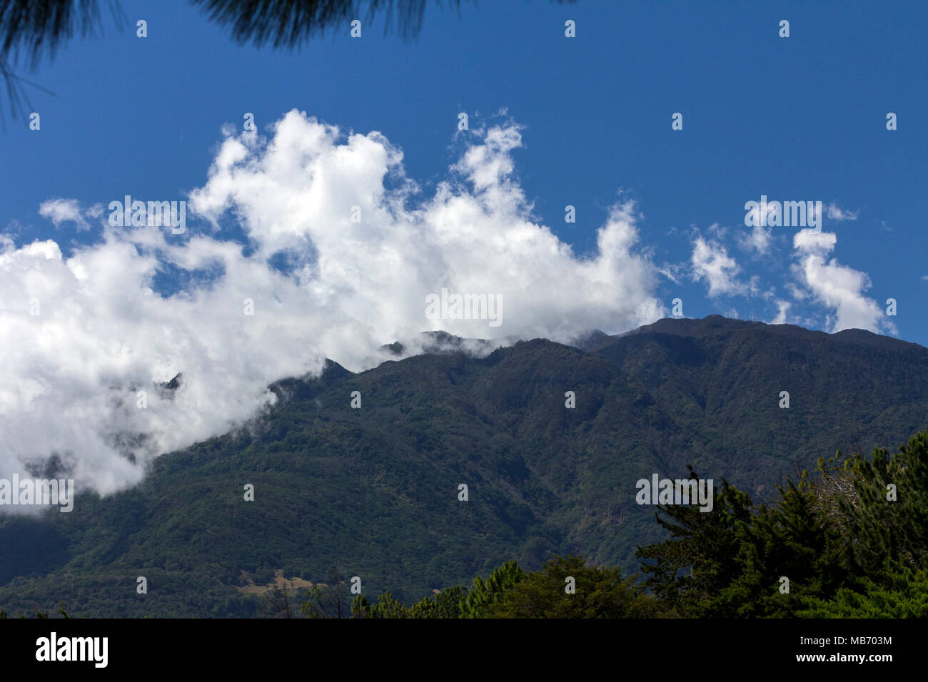 Volcan Baru, Panama's highest volcano, Boquete, Panama Stock Photo - Alamy