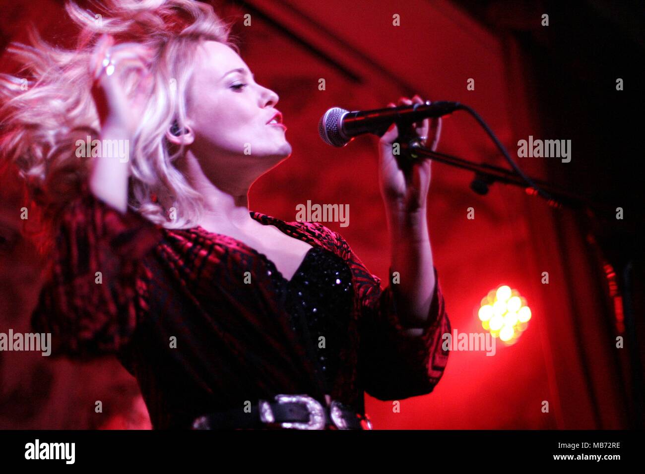 MANCHESTER, ENGLAND, 15 MARCH 2018..BLUES ROCK SINGER MOLLIE MARRIOTT ...