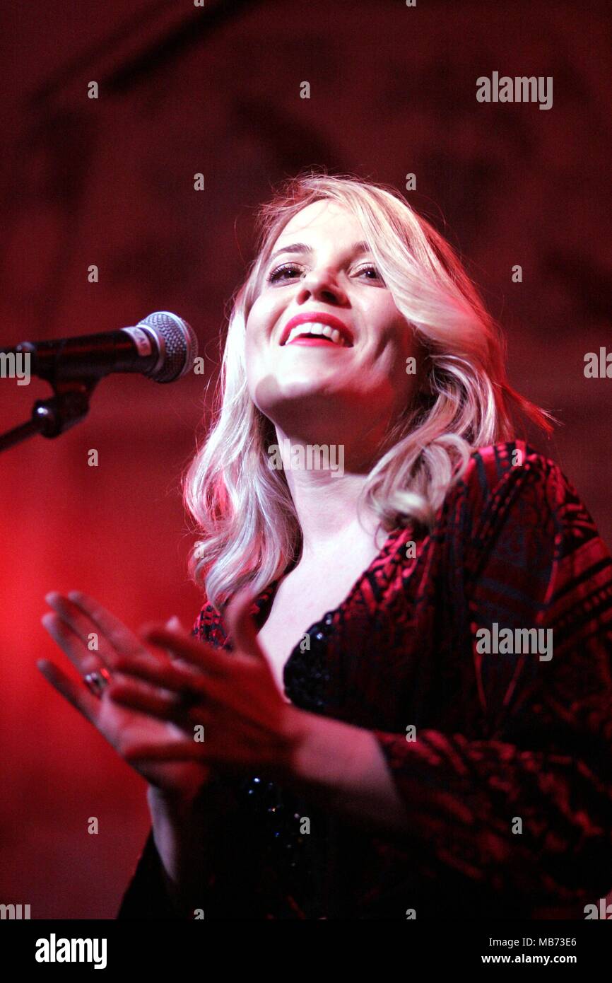 MANCHESTER, ENGLAND, 15 MARCH 2018..BLUES ROCK SINGER MOLLIE MARRIOTT ...