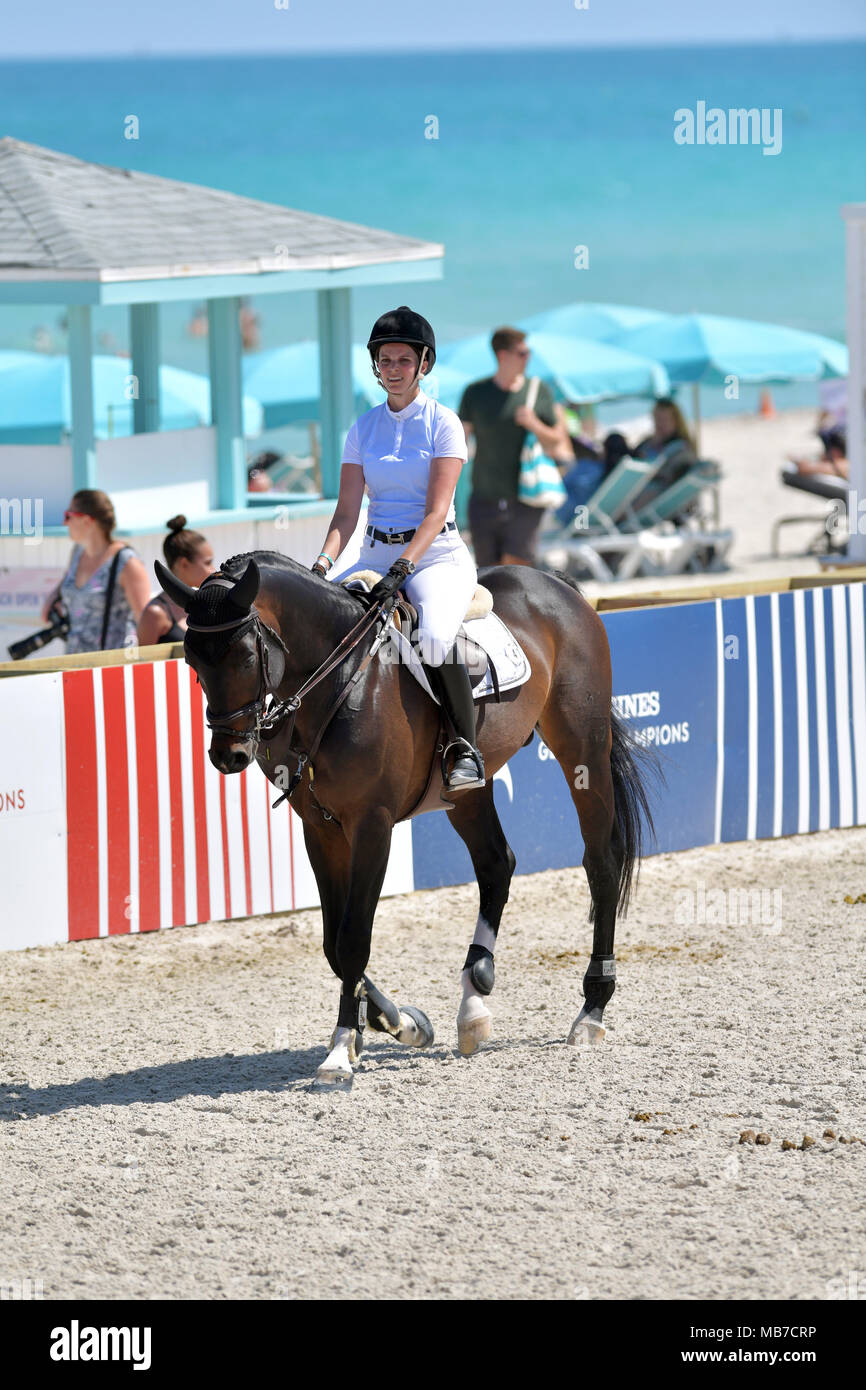 MIAMI BEACH, FL - APRIL 06: Athina Onassis attends the Longines Global ...