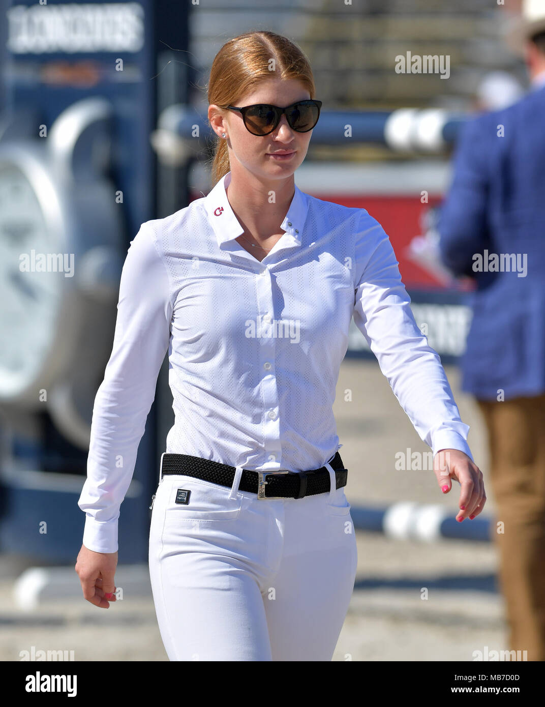 MIAMI BEACH, FL - APRIL 06: Jennifer Gates attends the Longines Global ...
