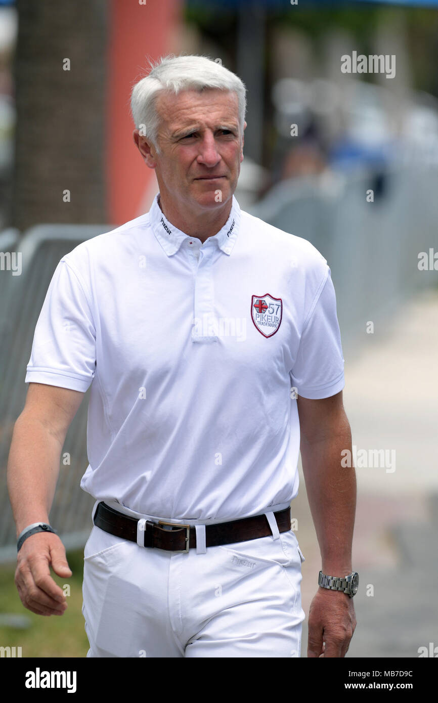 MIAMI BEACH, FL - APRIL 06: World Class Riders from around the globe ...