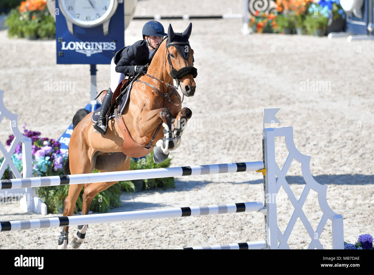 MIAMI BEACH, FL - APRIL 06: World Class Riders from around the globe ...