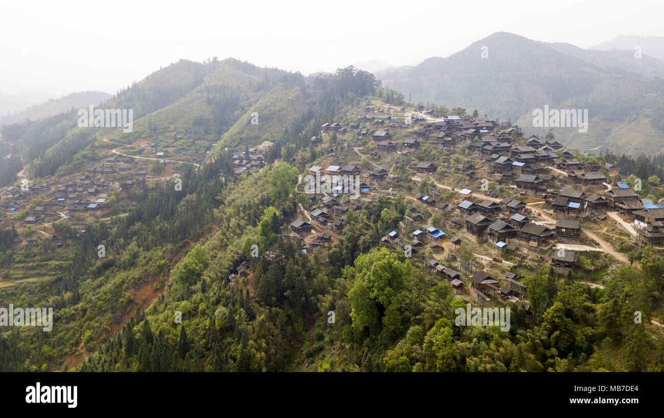 Congjiang, Congjiang, China. 7th Apr, 2018. Congjiang, CHINA-7th April ...
