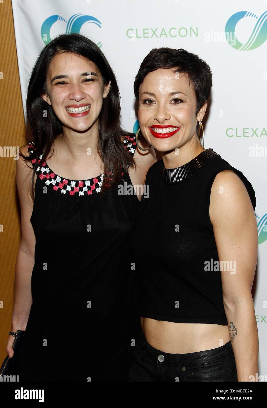 Las Vegas, NV, USA. 7th Apr, 2018. Rachael Hip-Flores, Nicole Pacent at ...