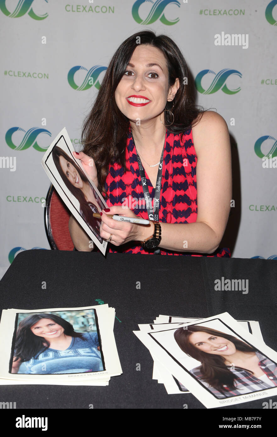 LAS VEGAS, NV - APRIL 7: Bridget McManus, at the 2018 ClexaCon Day 2 at ...