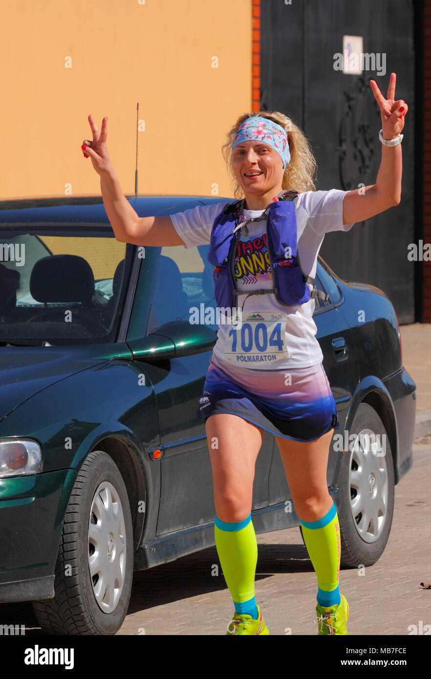 Amateur female runner hi-res stock photography and images - Alamy