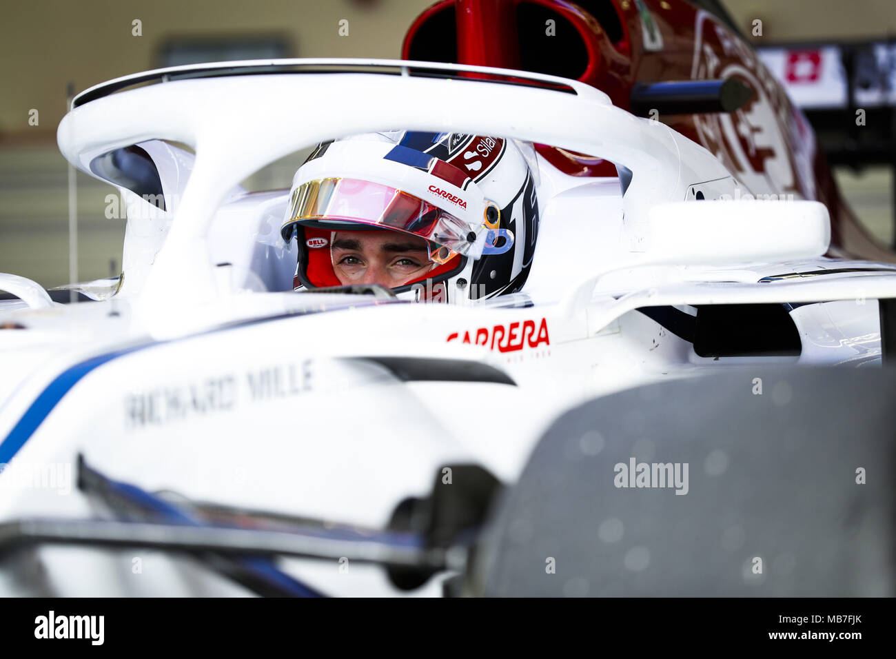 Leclerc Charles Mco Alfa Romeo Sauber F1 Team C37 Portrait During