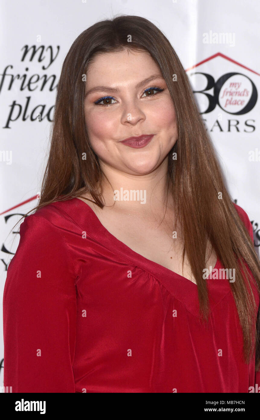 Los Angeles, Ca, USA. 07th Apr, 2018. Hannah Zeile attends My Friend's ...