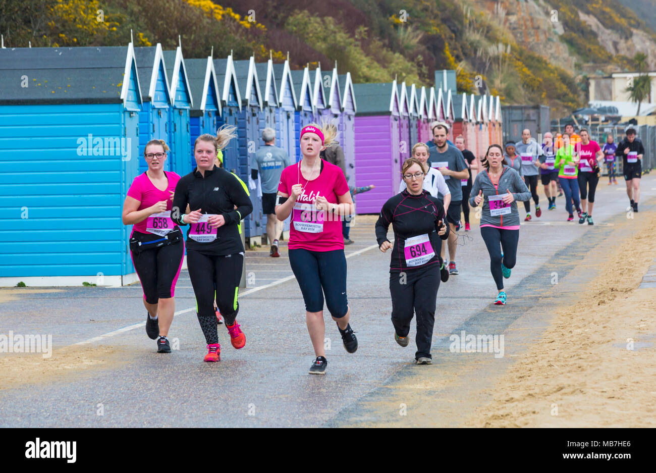 Bournemouth bay run hi-res stock photography and images - Alamy