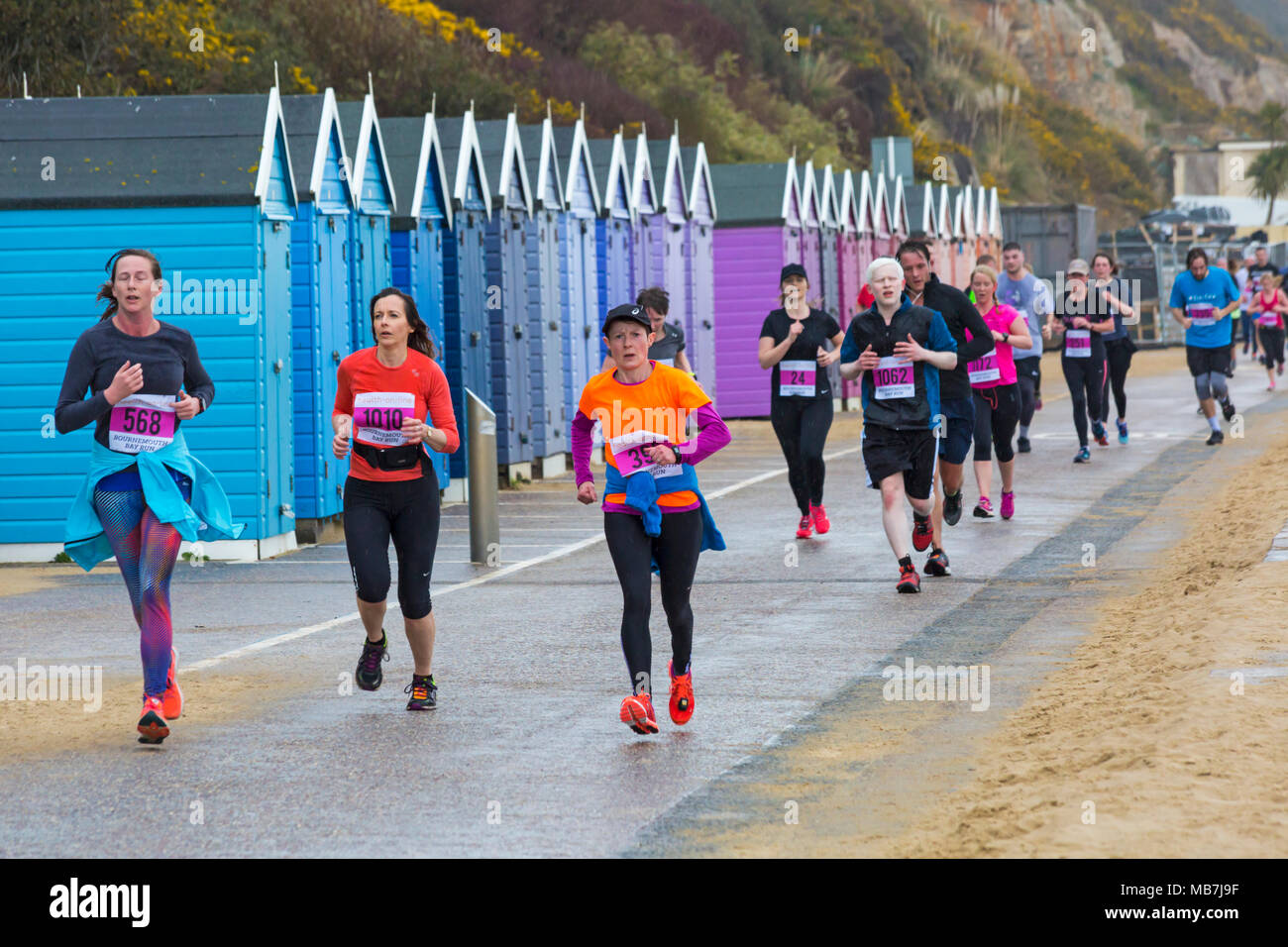 Bournemouth bay run hi-res stock photography and images - Alamy